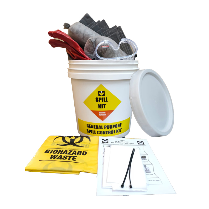 Spill Kits 20L Pail for General Purpose - Effective Spill Kits