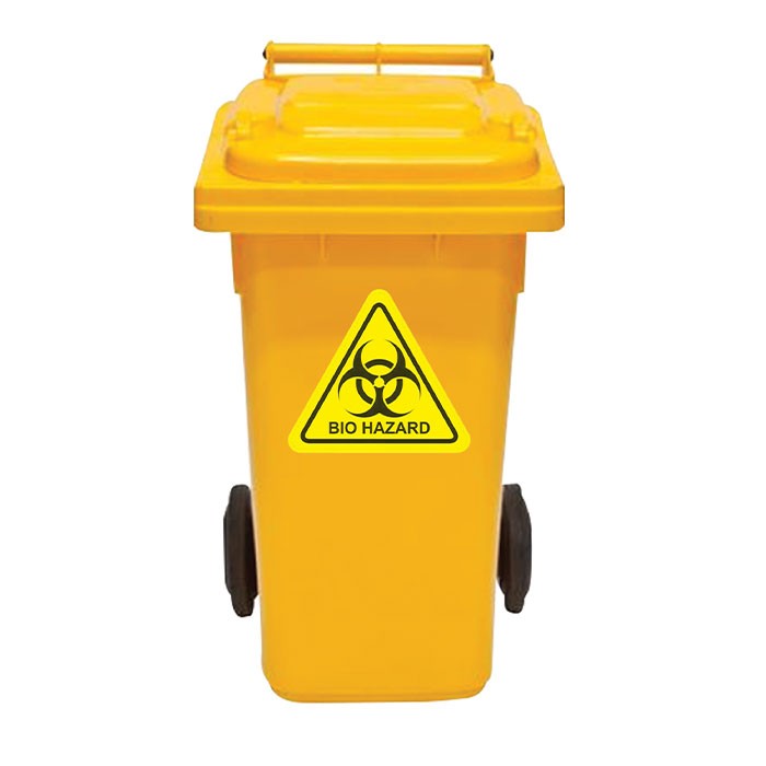 BIOHAZARD BIN 120L - Ocean Safety Supplies Ltd