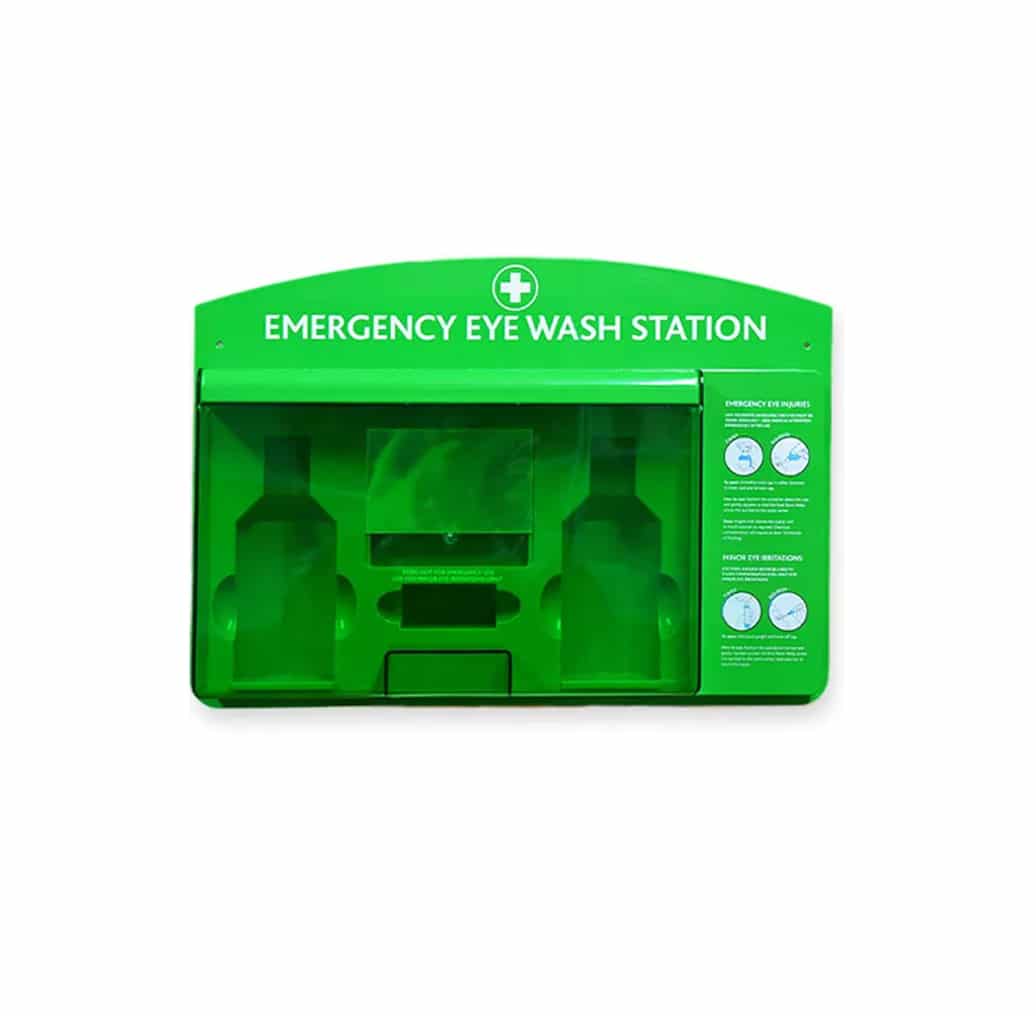 Wall Mounted Eyewash Station - Dual-Mounted for Safety