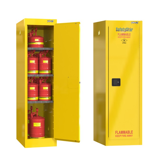 FLAMMABLE CABINET- 22 GALLON - Oceansafetysupplies