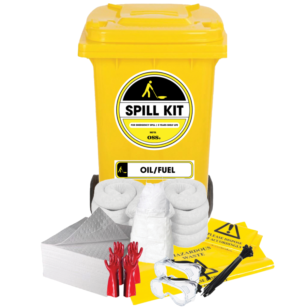 emergency oil spill kit 120L - Oil Spill Kits for Quick Containment